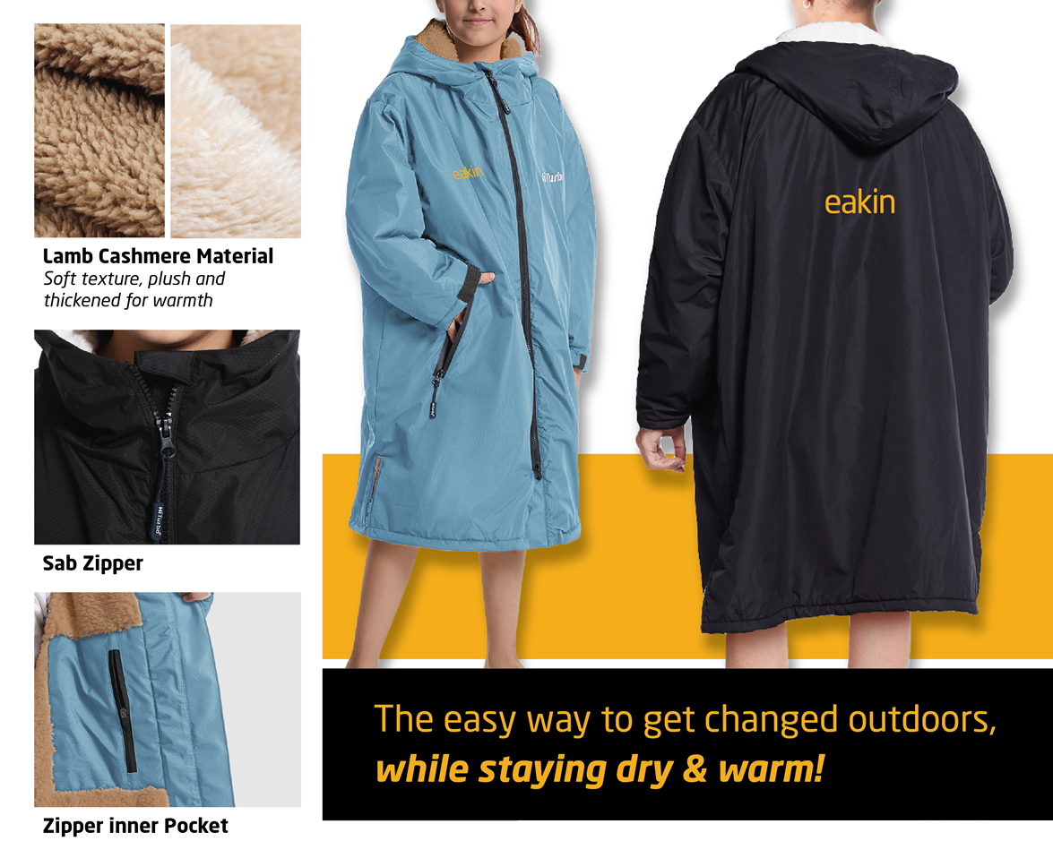 Branded Outdoor Changing Robe | Weatherproof Robe
